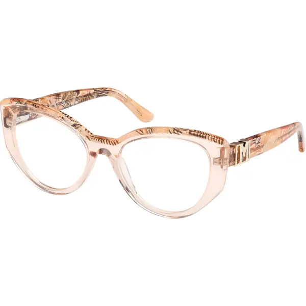 MARCIANO Engraved Temple Cat Eye Eyeglasses