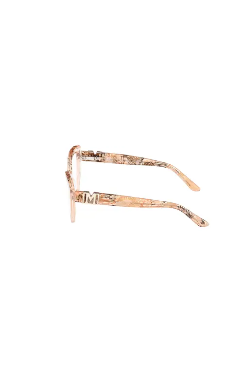 MARCIANO Engraved Temple Cat Eye Eyeglasses