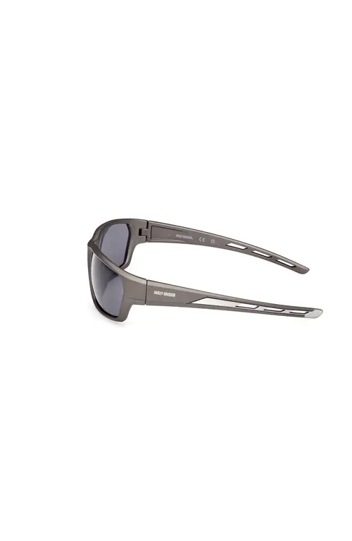 HARLEY-DAVIDSON Vented Brow Wraparound Sport Sunglasses