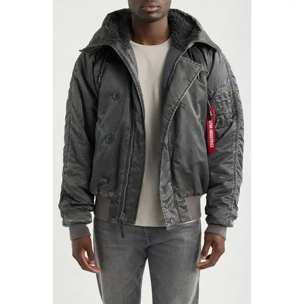 Alpha Industries N-2b Heritage Fit Parka - Black
