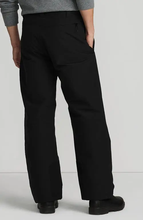 LANDS' END Squall Waterproof Insulated Snow Pants - Black