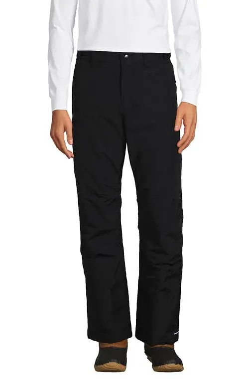 LANDS' END Squall Waterproof Insulated Snow Pants - Black