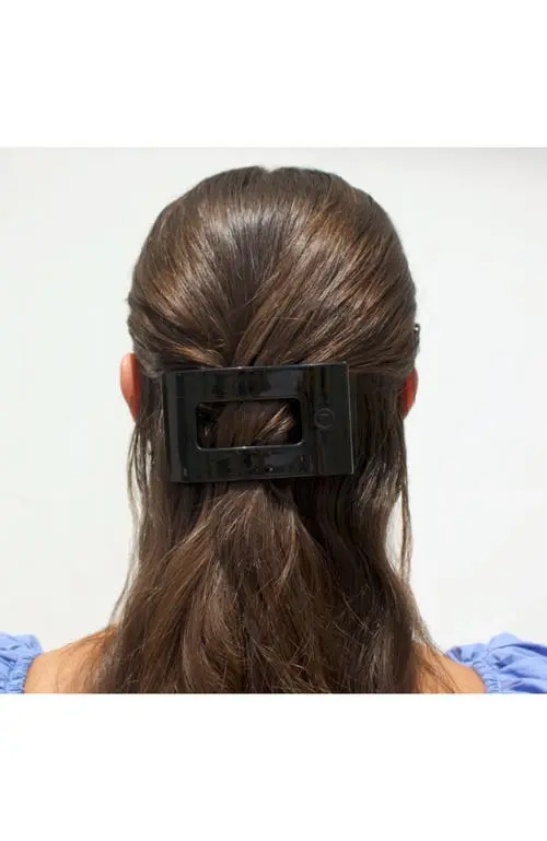 TELETIES Flat Rectangle Hair Clip