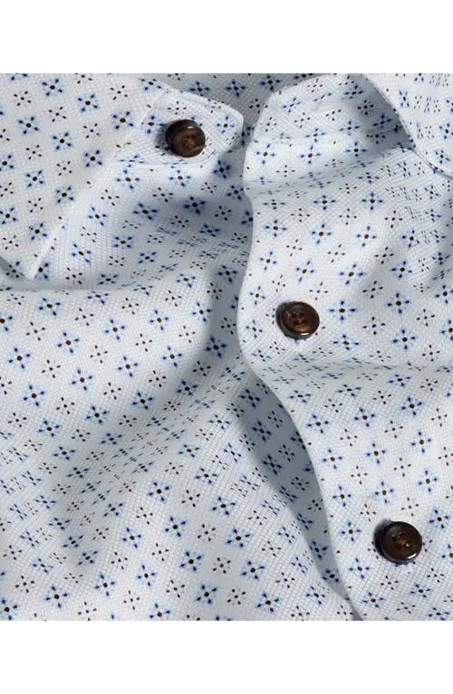 David Donahue Pima Cotton Button Up Shirt