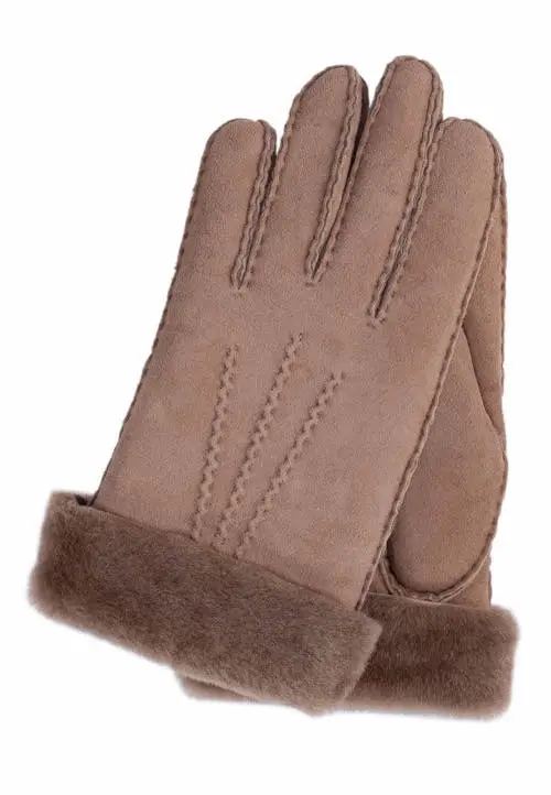 KESSLER Hand-sewn Premium Lamb Fur Gloves