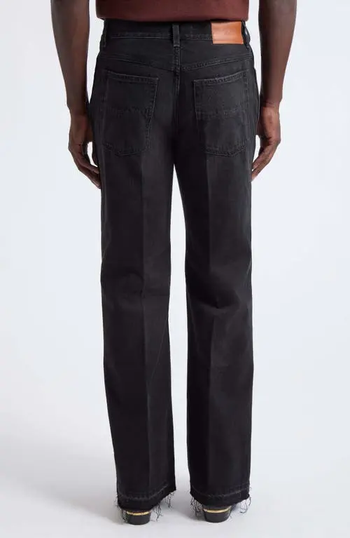 Amiri Ma Fit Raw Hem Bootcut Jeans