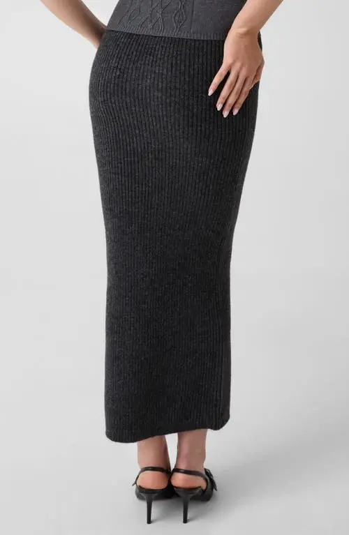 Guess Emily Ribbed Sweater Skirt