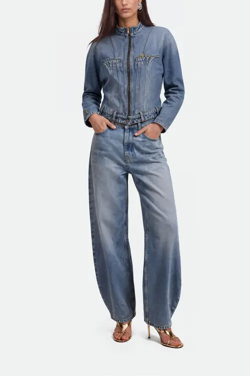 NOCTURNE Balloon Leg Jeans