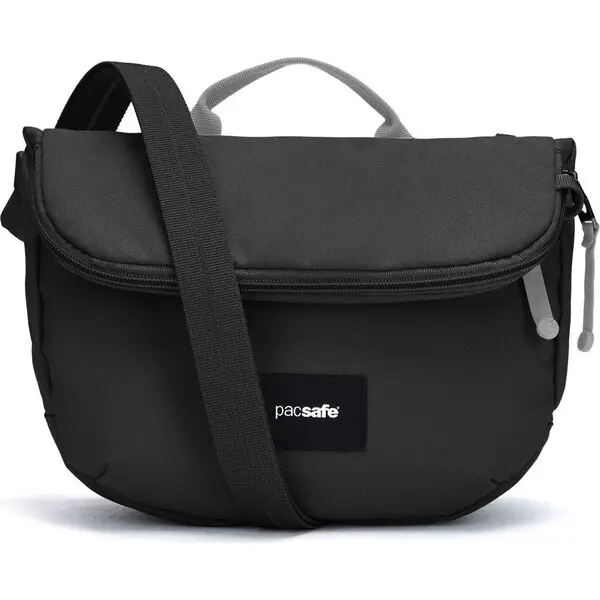 PACSAFE Go Saddle Crossbody - Jet Black