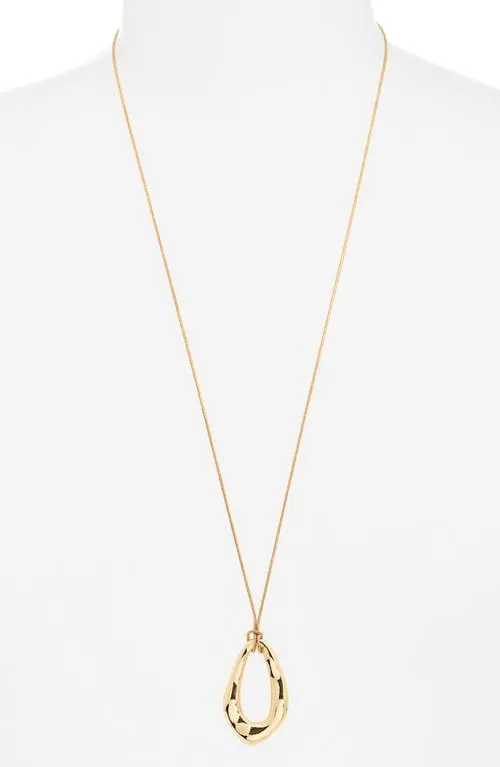 Nordstrom Free Form Pendant Necklace - Gold