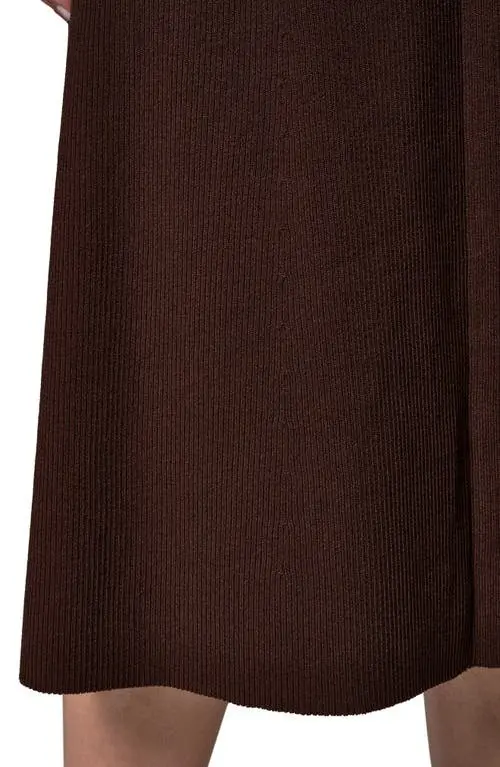 Donna Karan New York Midi Sweater Skirt - Canyon