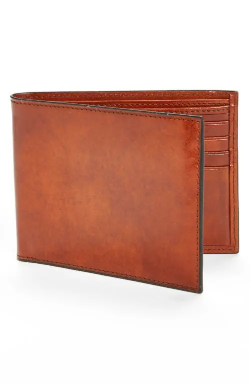 Bosca Old Leather Deluxe Wallet - Amber