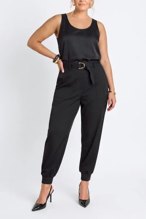 THE NOLI SHOP Adrienne Satin Cargo Pant