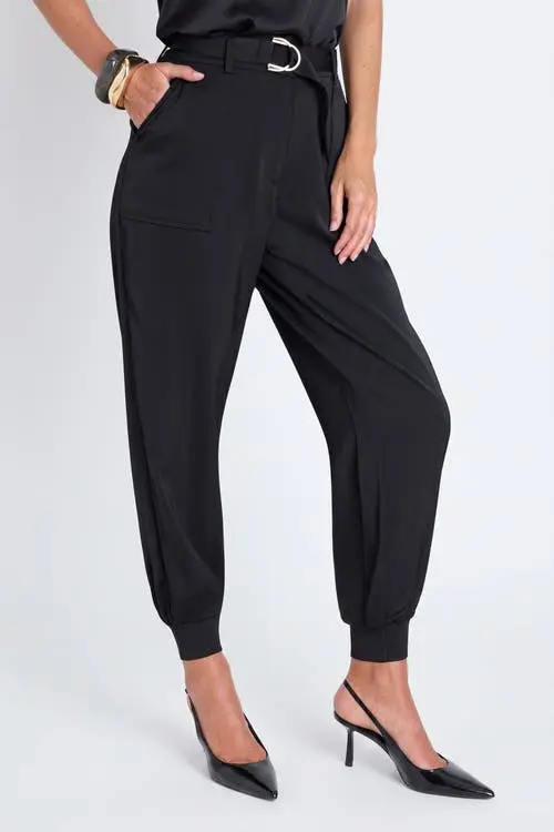 THE NOLI SHOP Adrienne Satin Cargo Pant