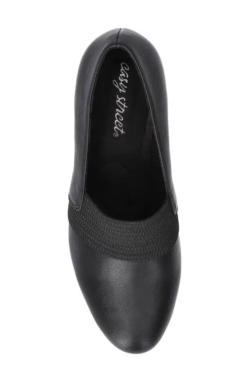 EASY WORKS BY EASY STREET Donya Faux Leather Pump - Black