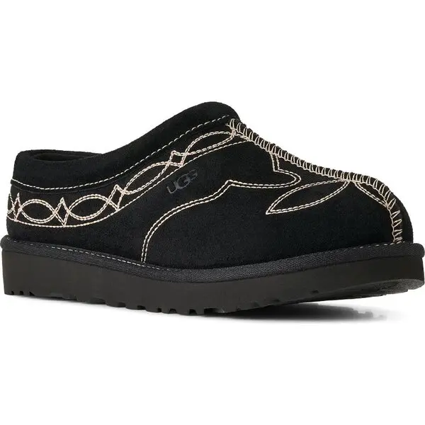 UGG Tasman Western Slipper - Black