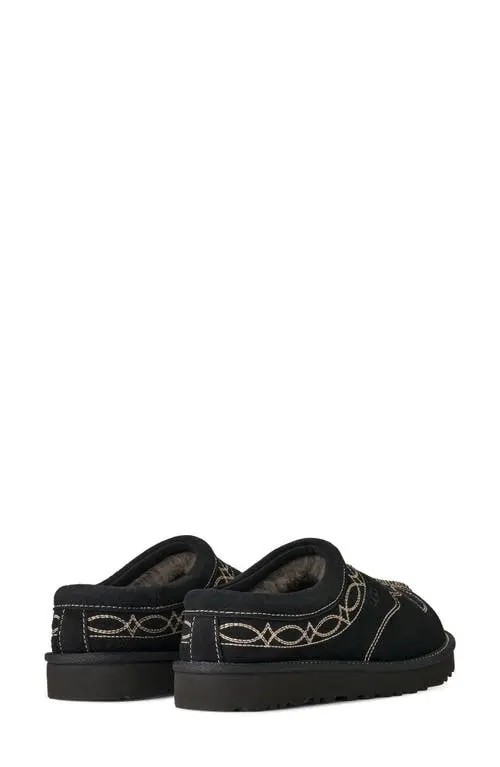 UGG Tasman Western Slipper - Black