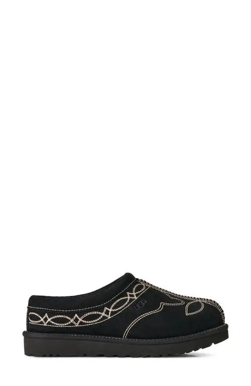 UGG Tasman Western Slipper - Black