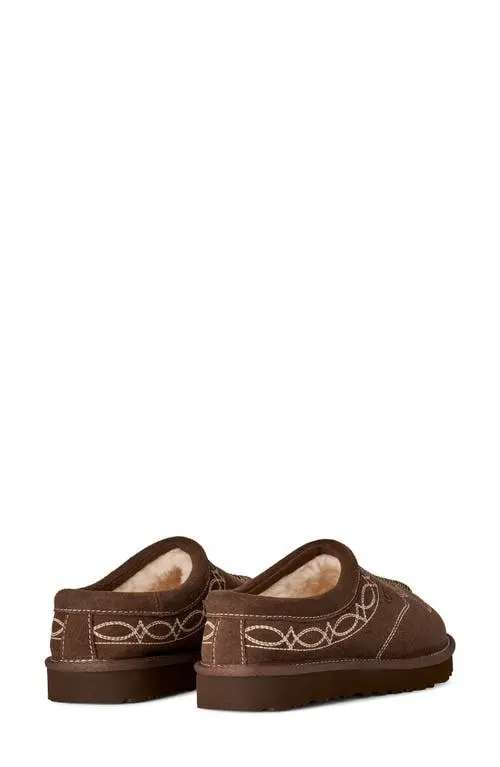 UGG Tasman Western Slipper - Burnt Cedar