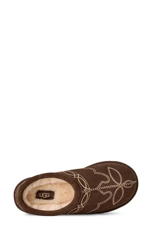 UGG Tasman Western Slipper - Burnt Cedar