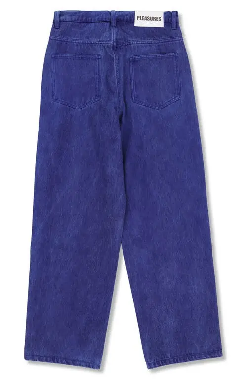 PLEASURES Spray Formula Baggy Jeans