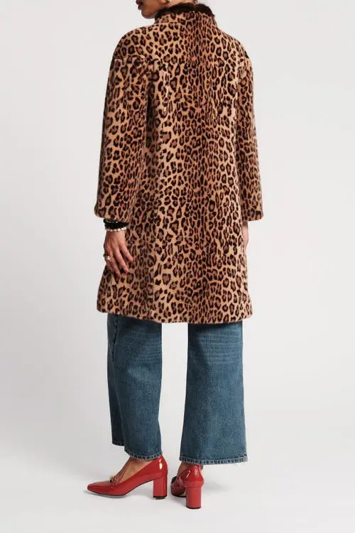 FRANCES VALENTINE Dame Coat Leopard