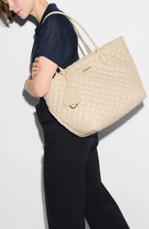 Mz Wallace Medium Daily Quilted Nylon Tote