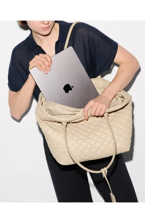 Mz Wallace Medium Daily Quilted Nylon Tote