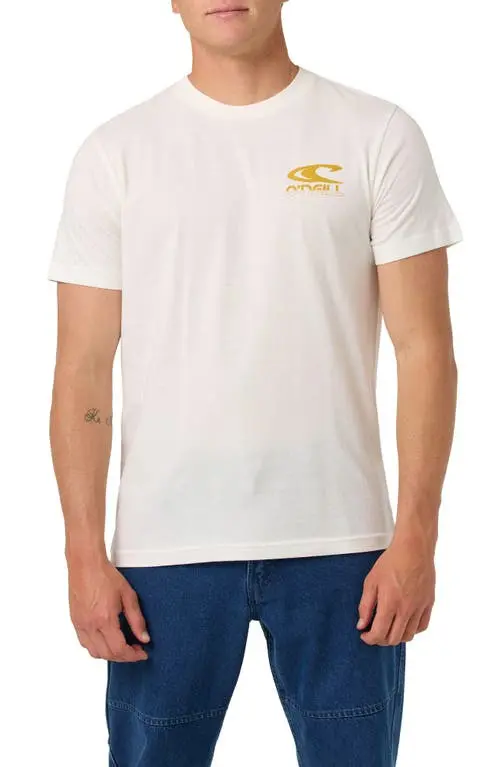 O'Neill Monserta Classic Cotton Graphic T-shirt - Tofu