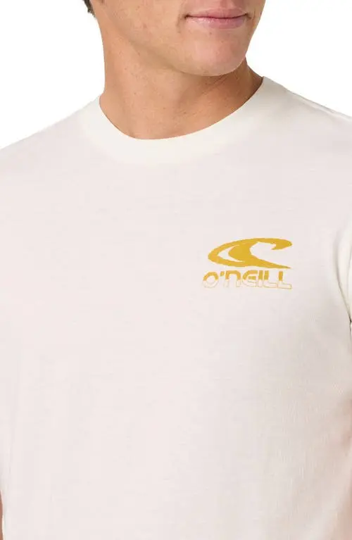 O'Neill Monserta Classic Cotton Graphic T-shirt - Tofu