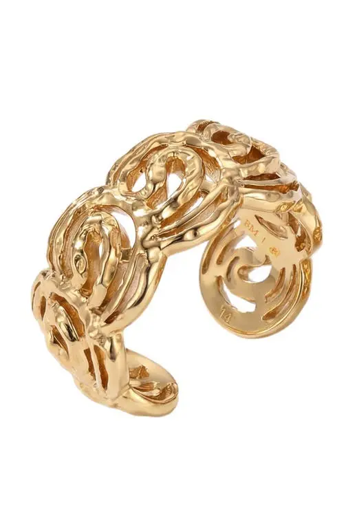 RETRO CHIC Mono Spiral Small Ring