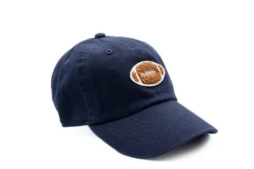 REY TO Z Terry Football Hat Adult - Navy