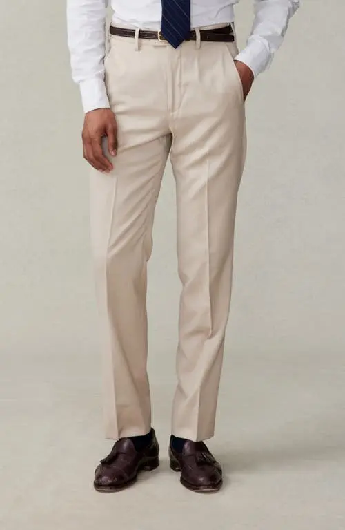 THE BLACK TUX Classic Suit Pants - Tan