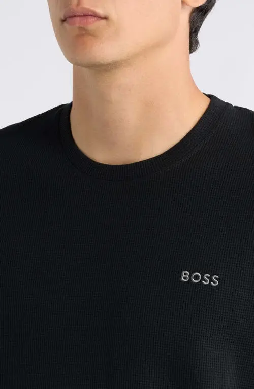 BOSS Waffle Knit T-shirt