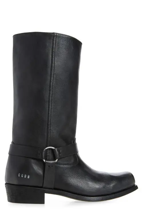 GOLDEN GOOSE Biker Square Leather Boot