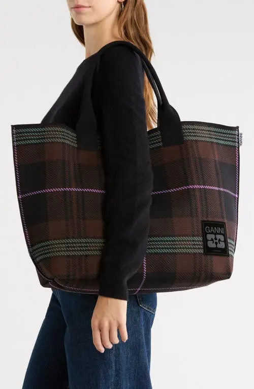 GANNI Knit Easy Medium Shopper