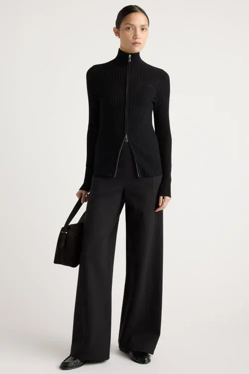 Modern Citizen Anh Wide-leg Ponte Stretch Pant