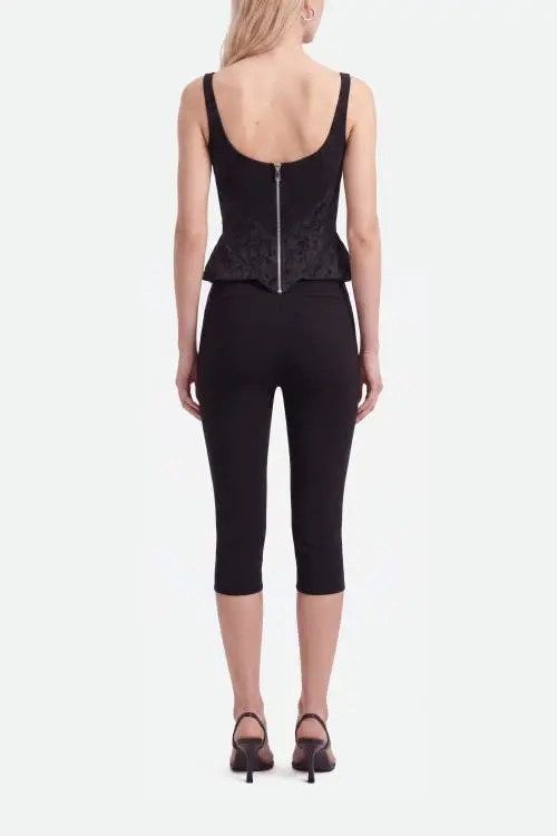 NOCTURNE Boned Sweetheart Bustier Top