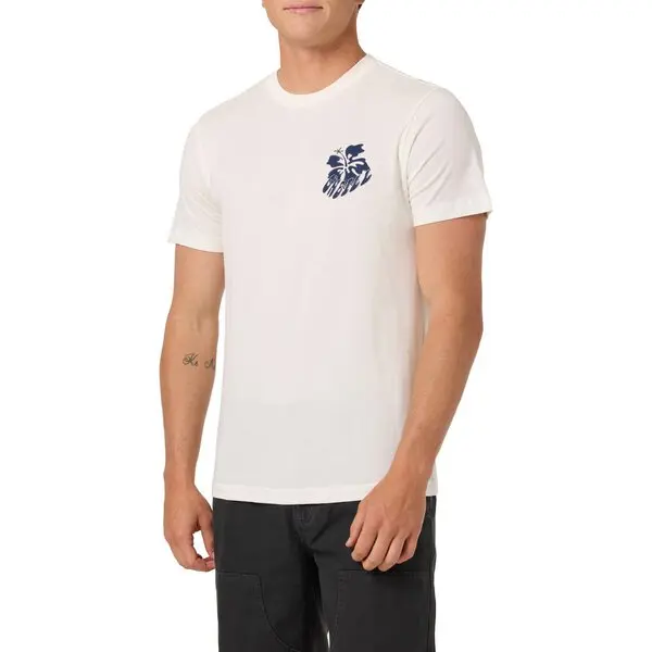 O'Neill Hibis Classic Cotton Graphic T-shirt - Tofu