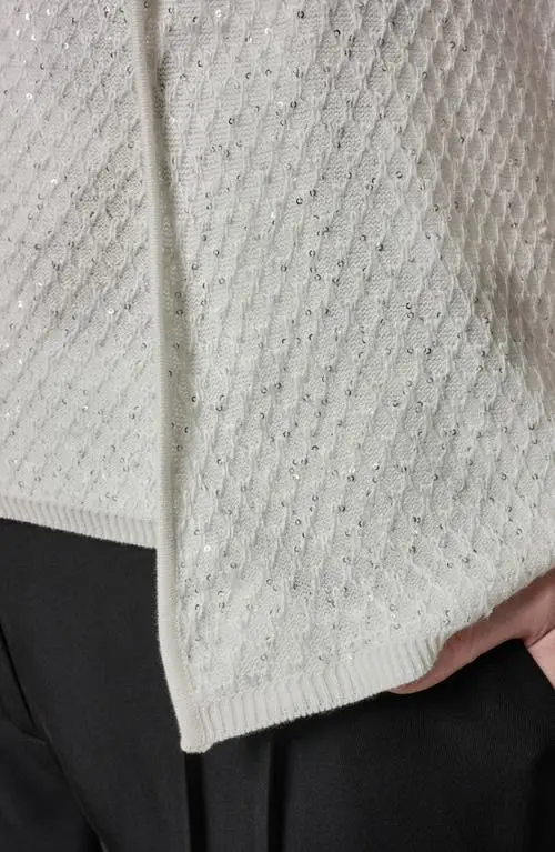 Donna Karan New York Short Sleeve Cardigan