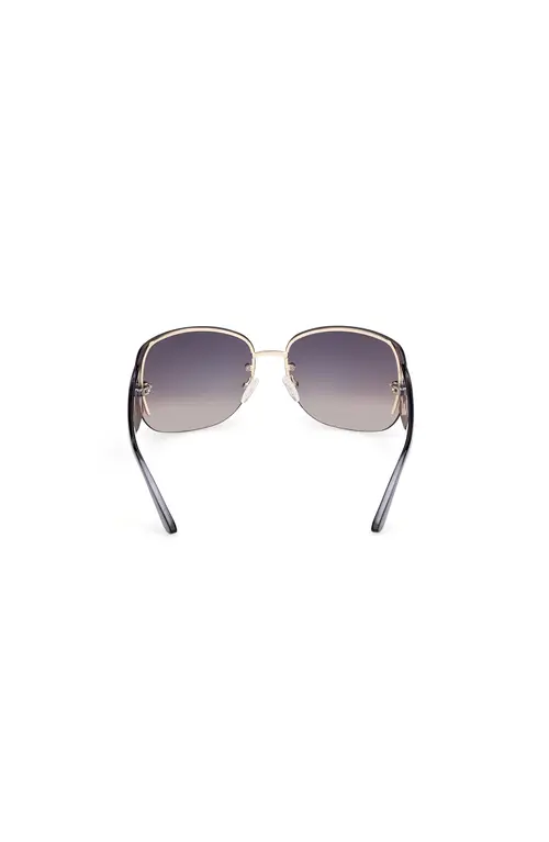 HARLEY-DAVIDSON Rimless Shield Metal Sunglasses