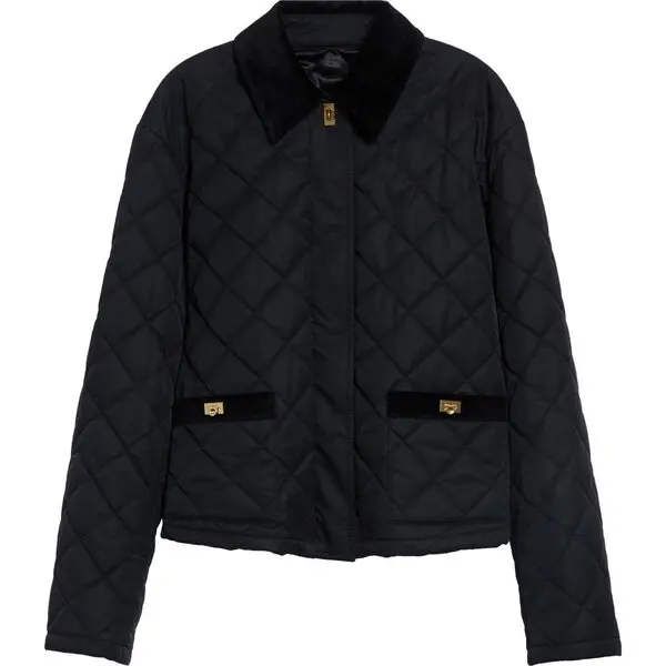 FERRAGAMO Quilted Blouson Jacket