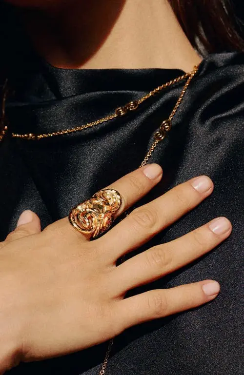 RETRO CHIC Eternal Spiral Ring