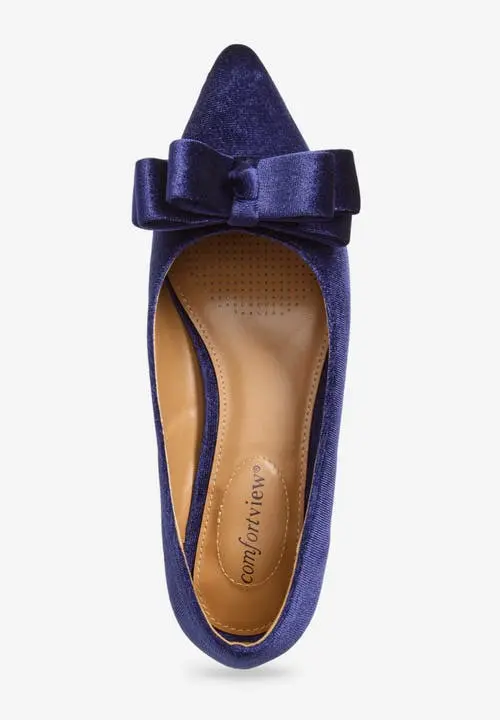 COMFORTVIEW The Roisin Pump - Blue