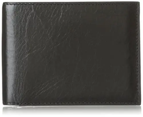 Bosca Id Flap Leather Wallet