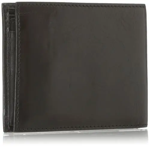 Bosca Id Flap Leather Wallet