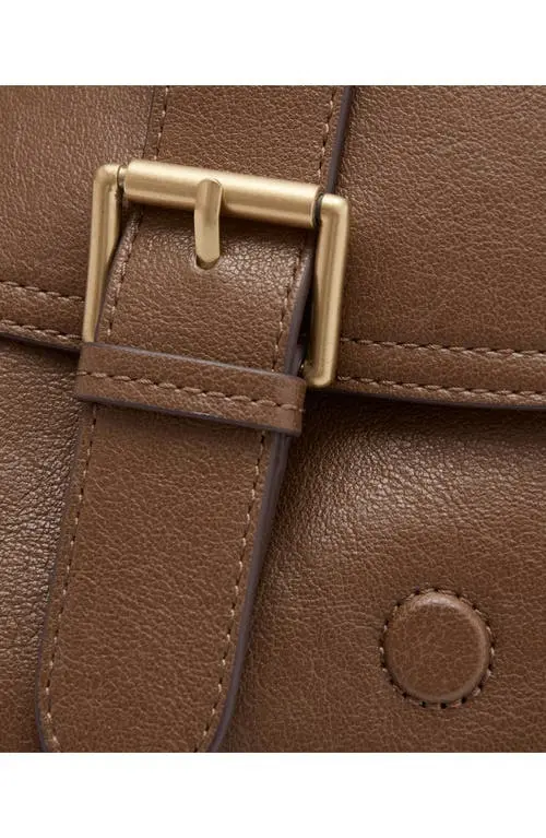 Mango Buckle Shoulder Bag