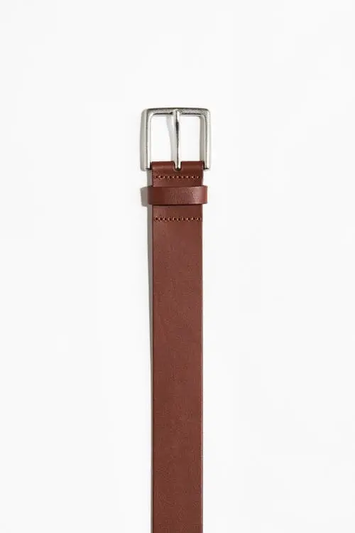 H&M Leather Belt - Brown