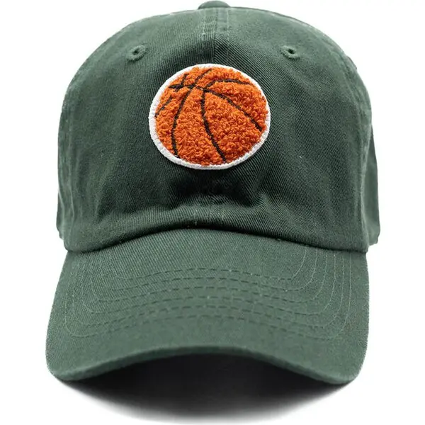 REY TO Z Terry Basketball Hat - Hunter Green