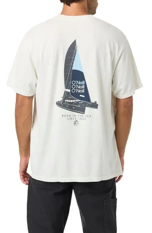 O'Neill Seaworthy Cotton Graphic T-shirt - Tofu